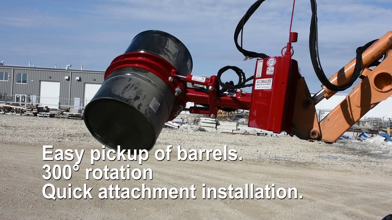 EZ Spot UR Barrel Turner by Accudraulics - YouTube