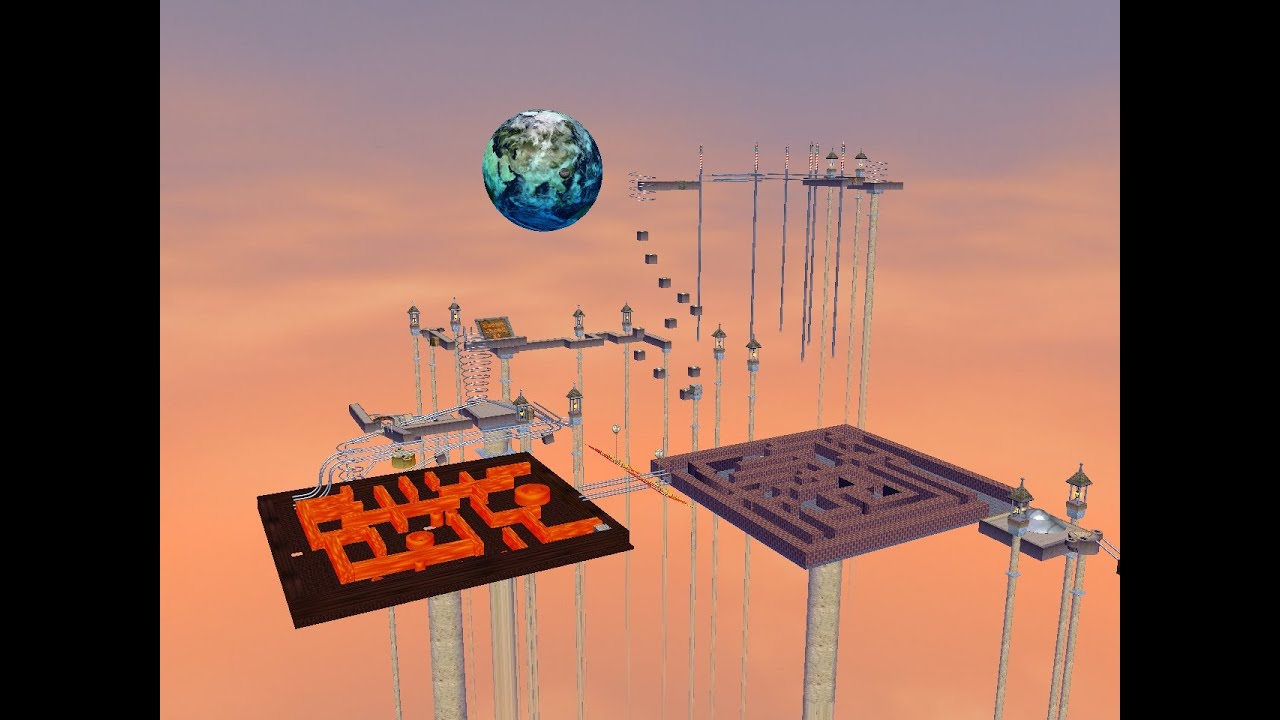 Ballance Custom Level: Blue Star: The Overture v1.3 (Sterd) - YouTube