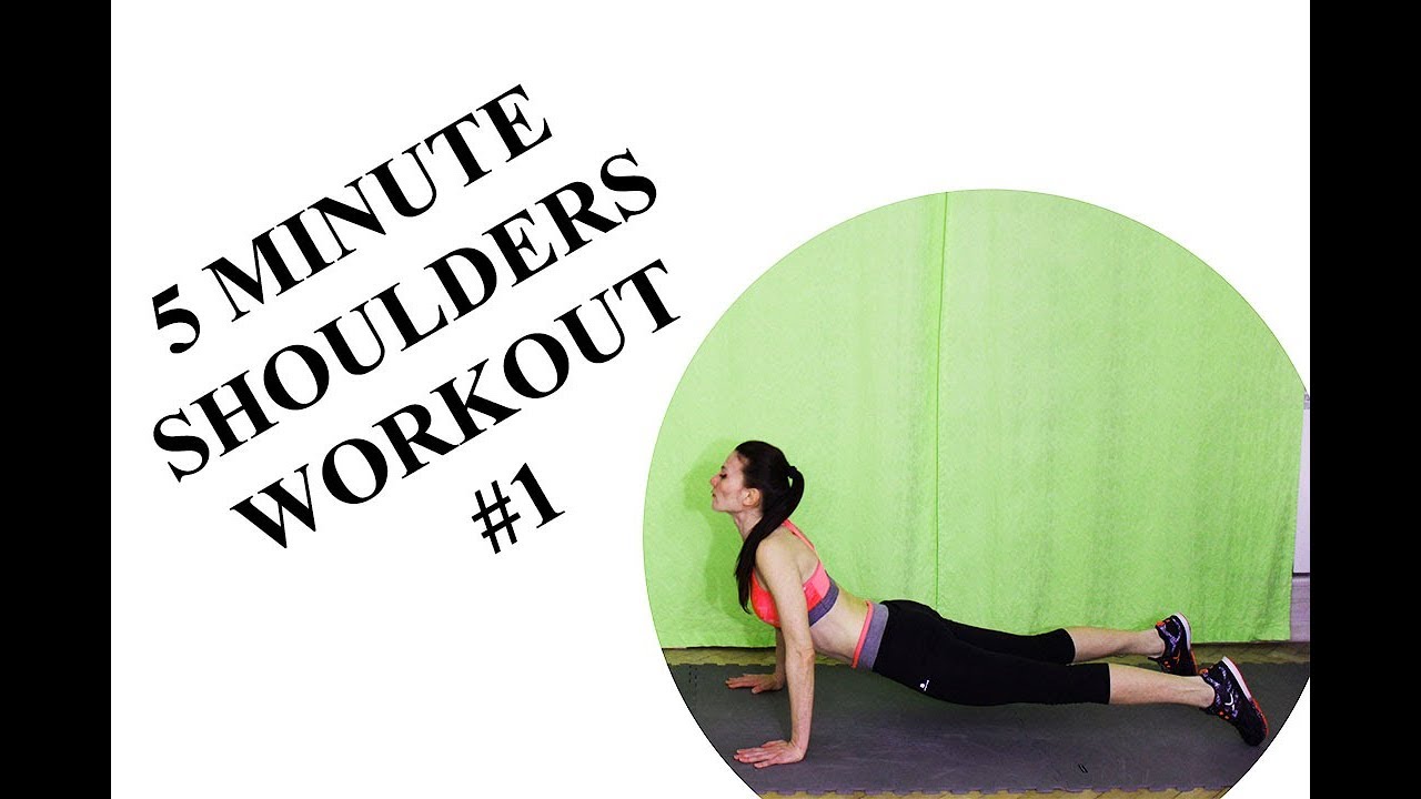 Shoulder Workout Without Equipment - YouTube