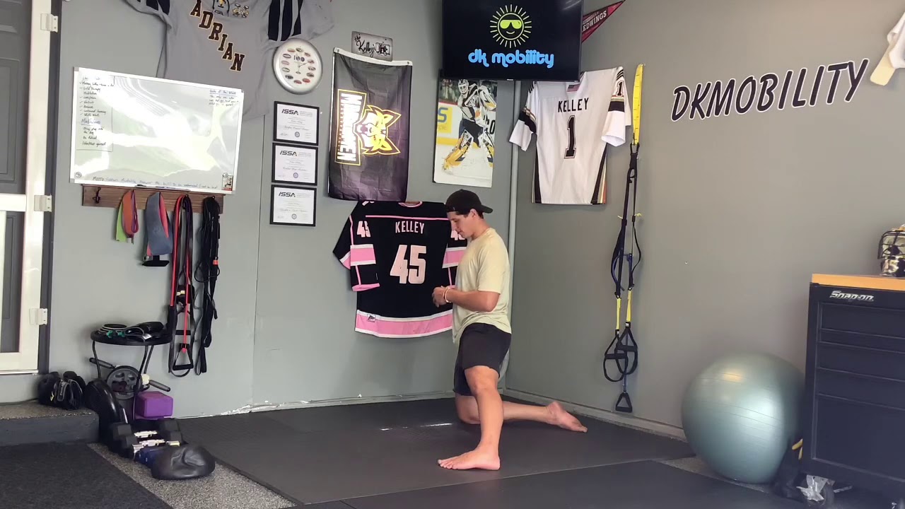 Ice Hockey Goalie Splits Mobility Routine - YouTube