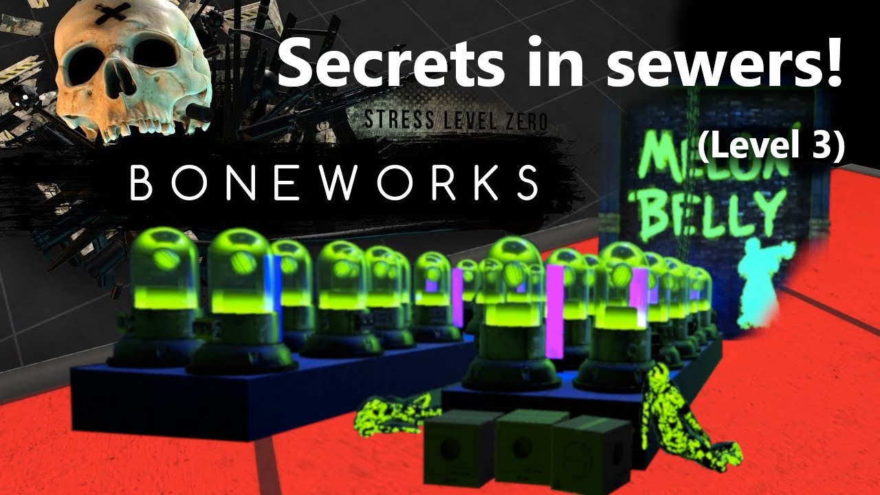 Boneworks - Secrets in sewers - YouTube
