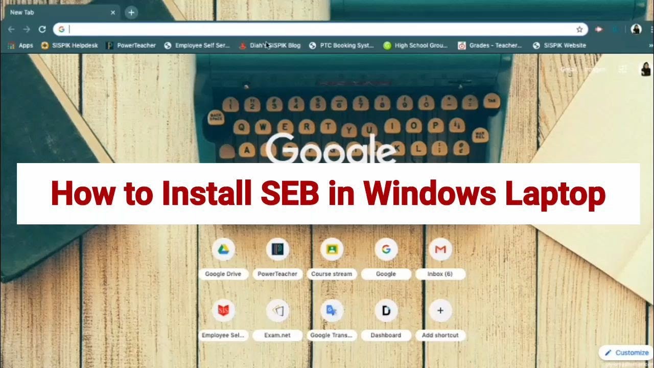 How to Install SEB in Windows Laptop - YouTube
