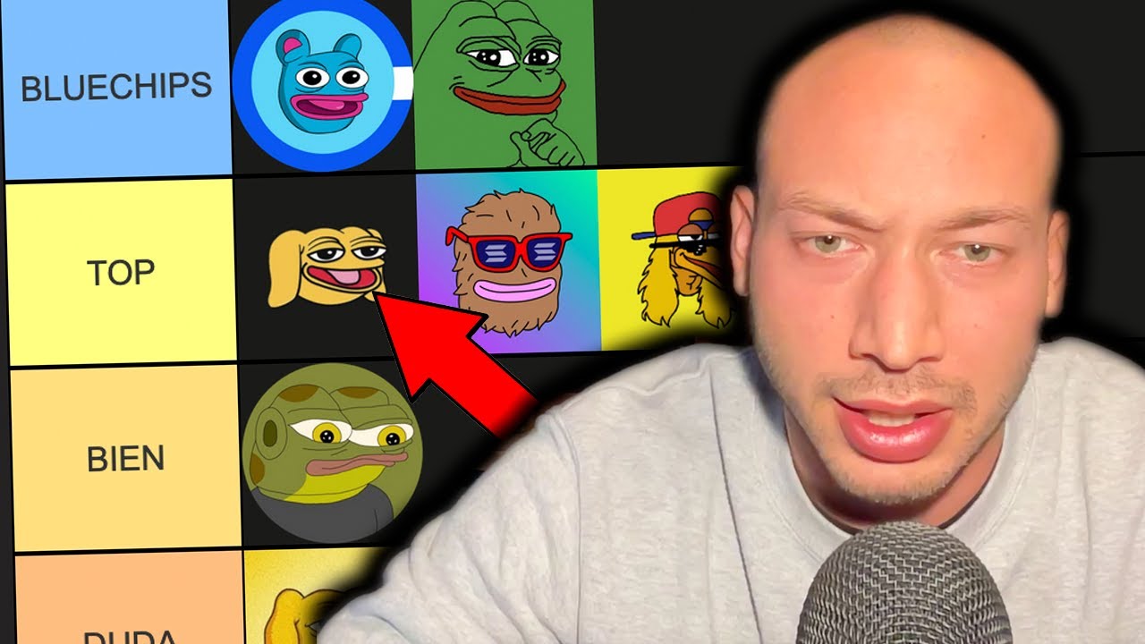 TIER LIST de MEMES de MATT FURIE (Brett, Pepe, Andy, Wolf, Hoppy ...