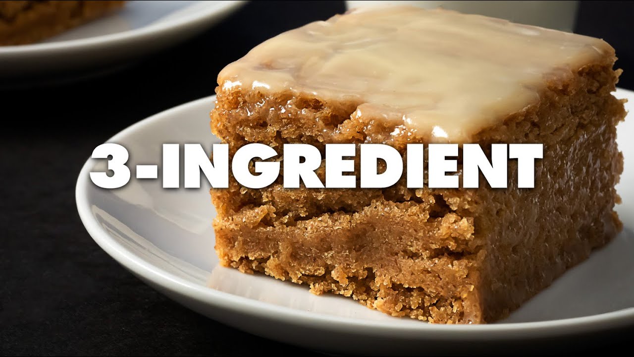 Only 3-Ingredient Cookie Cake! - YouTube