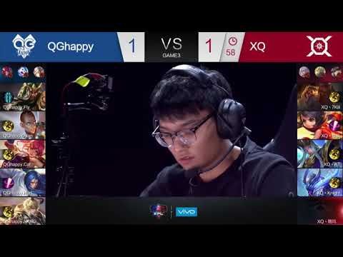 20171223 kpl总决赛 QGhappy VS XQ 第三场 - YouTube