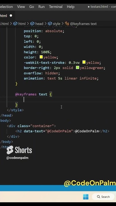 Text Animation #css #programming #programmers #engineers #engineering #coder #100daysofcode # ...