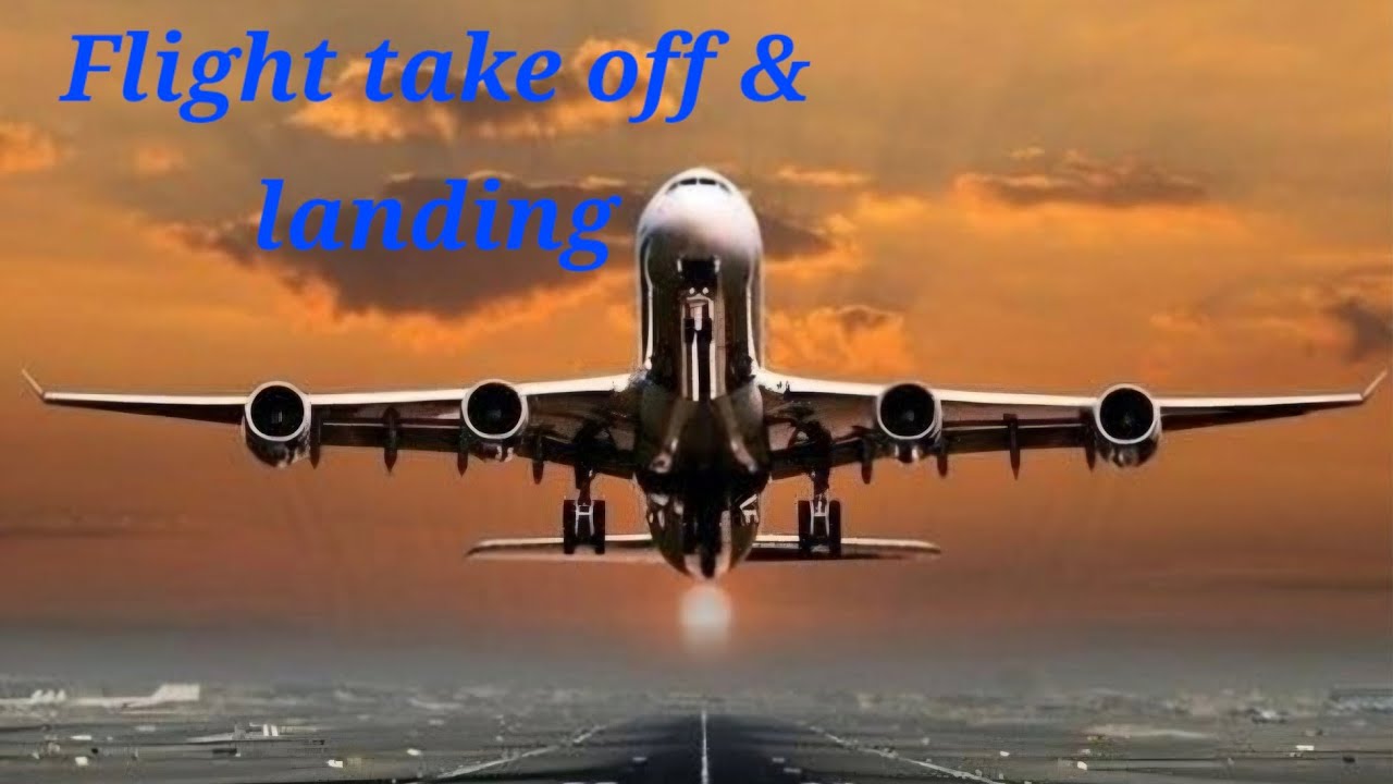 #Flight take off and Landing, amazing view - YouTube