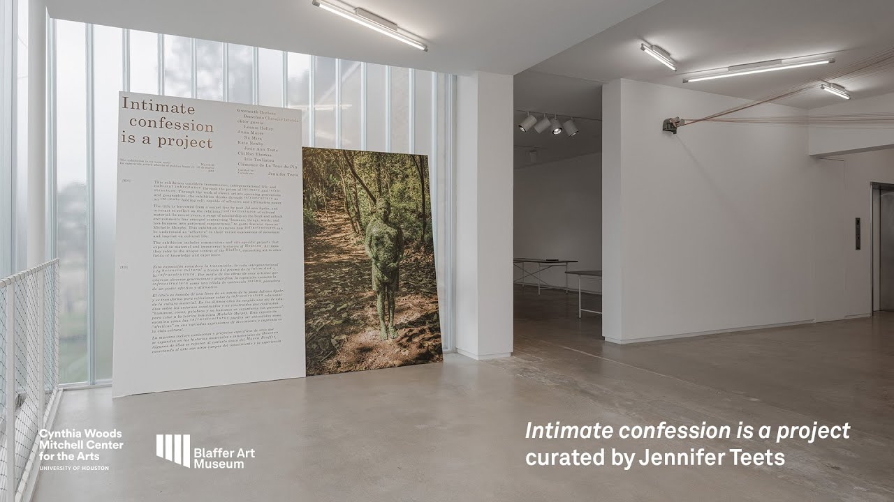 Intimate confession is a project, curated by Jennifer Teets - YouTube