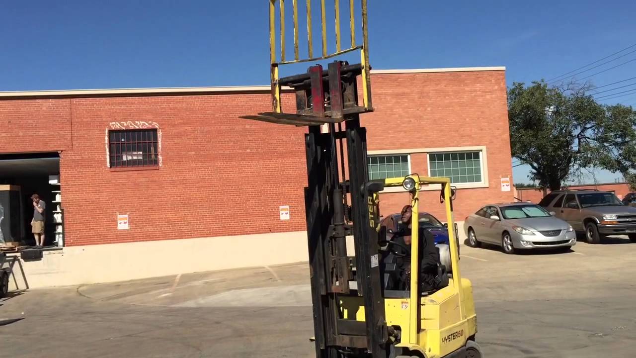 Hyster S50 XM Forklift - YouTube