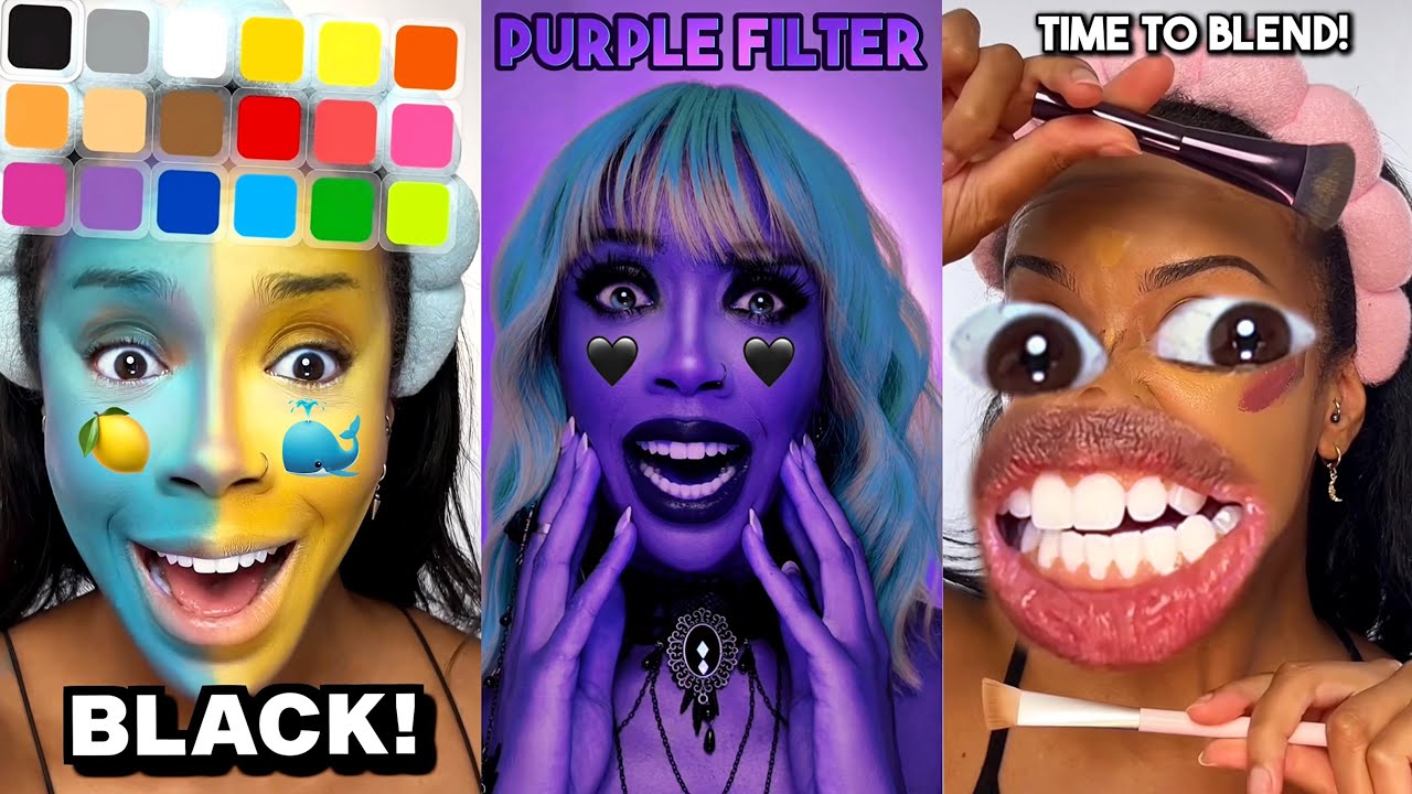 CUTE or FAIL? The Most Viral TIKTOK FILTERS PICK MY MAKEUP 2024 ...