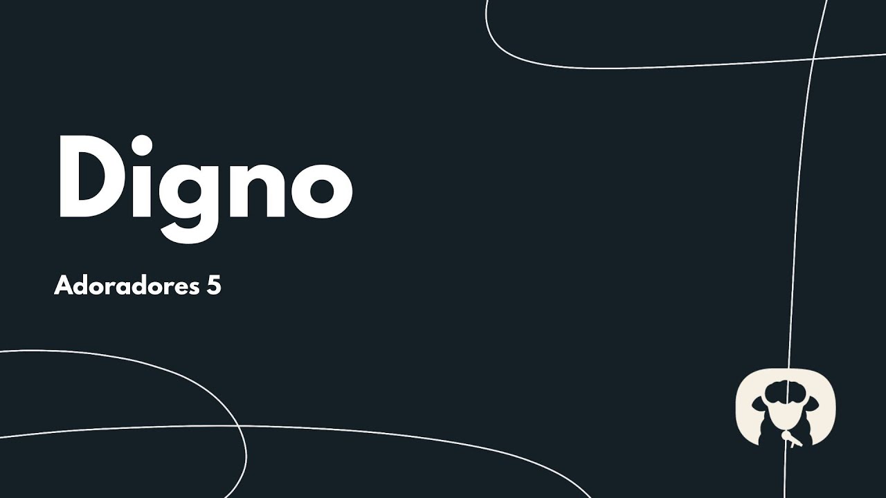 Digno - Adoradores 5 (Playback com letra) - YouTube