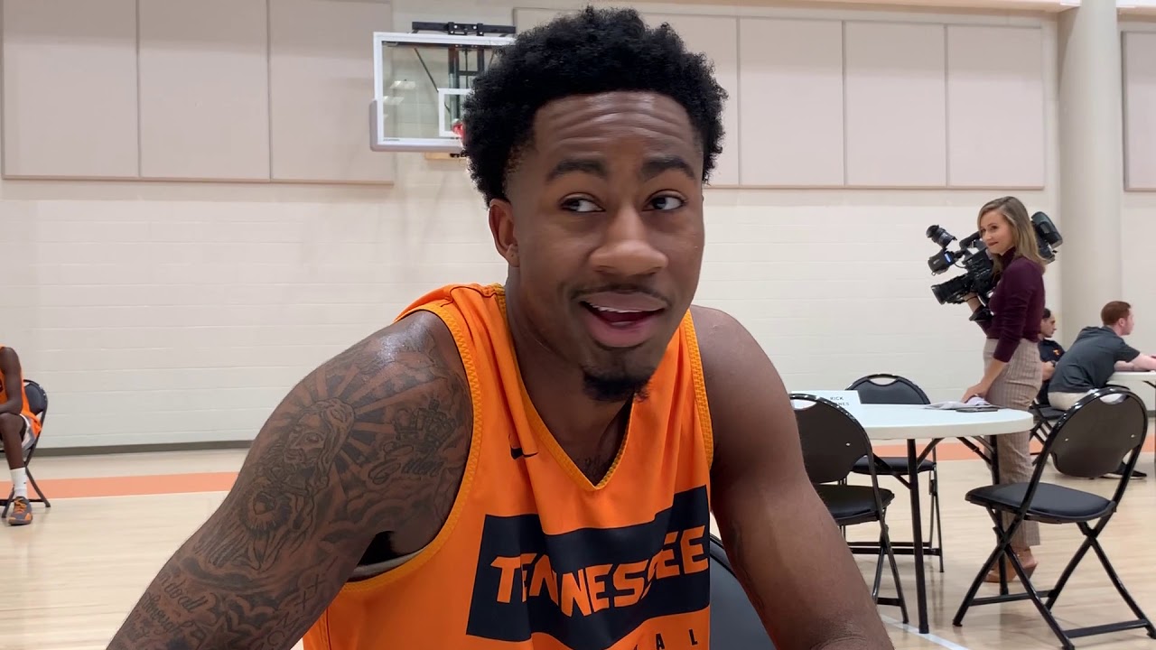 Tennessee Basketball Media Day -- Jordan Bowden - YouTube