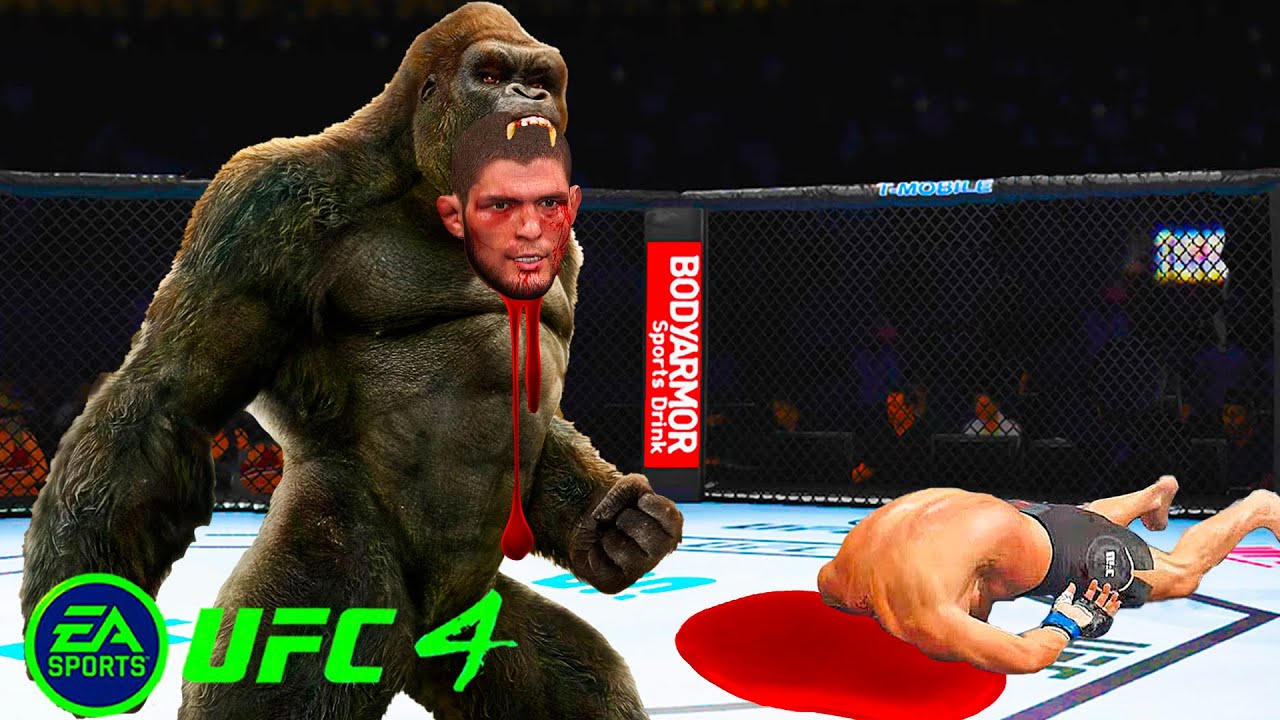 UFC4 Khabib Nurmagomedov vs King Kong EA Sports UFC 4 - YouTube