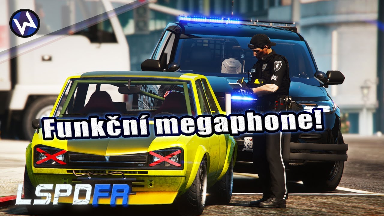 🎙️ Nový MEGAPHONE Plugin! NPC konečně poslouchají! | GTA V | LSPDFR ...