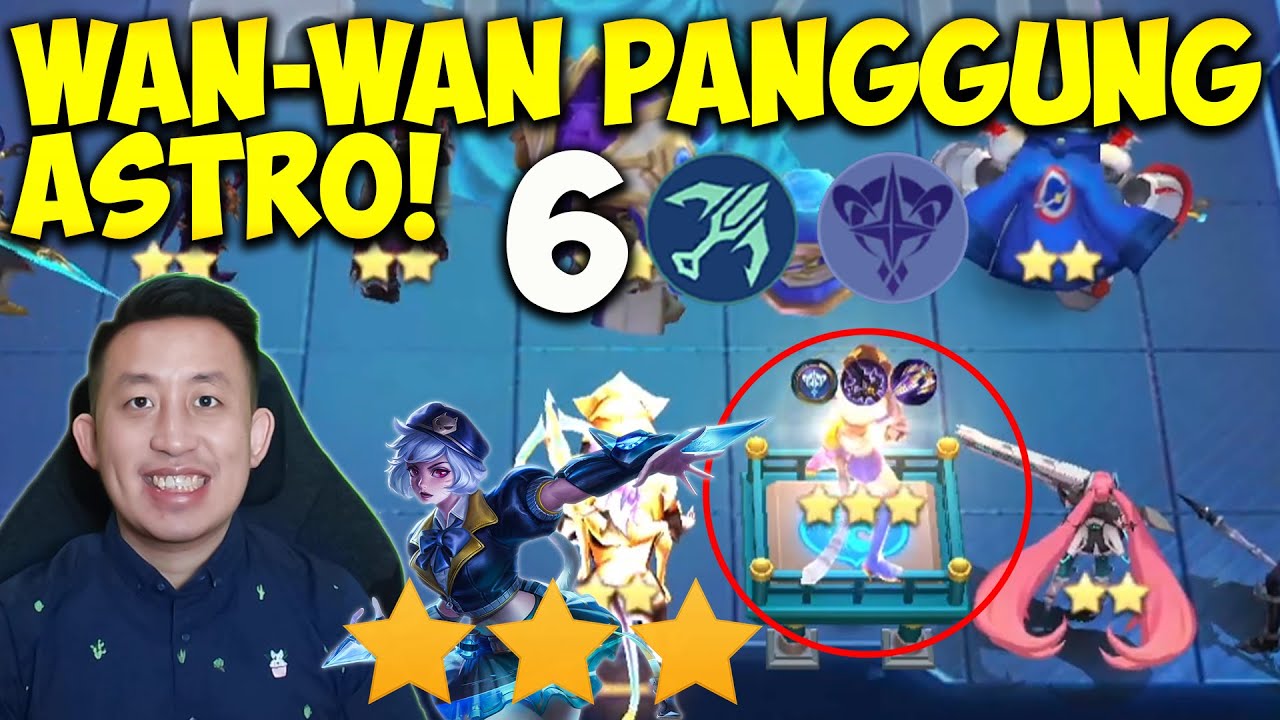 Wan-Wan Astro Panggung Super Sakti!! Jurus Cepat + Damage Sakit! | Magic Chess Indonesia - YouTube