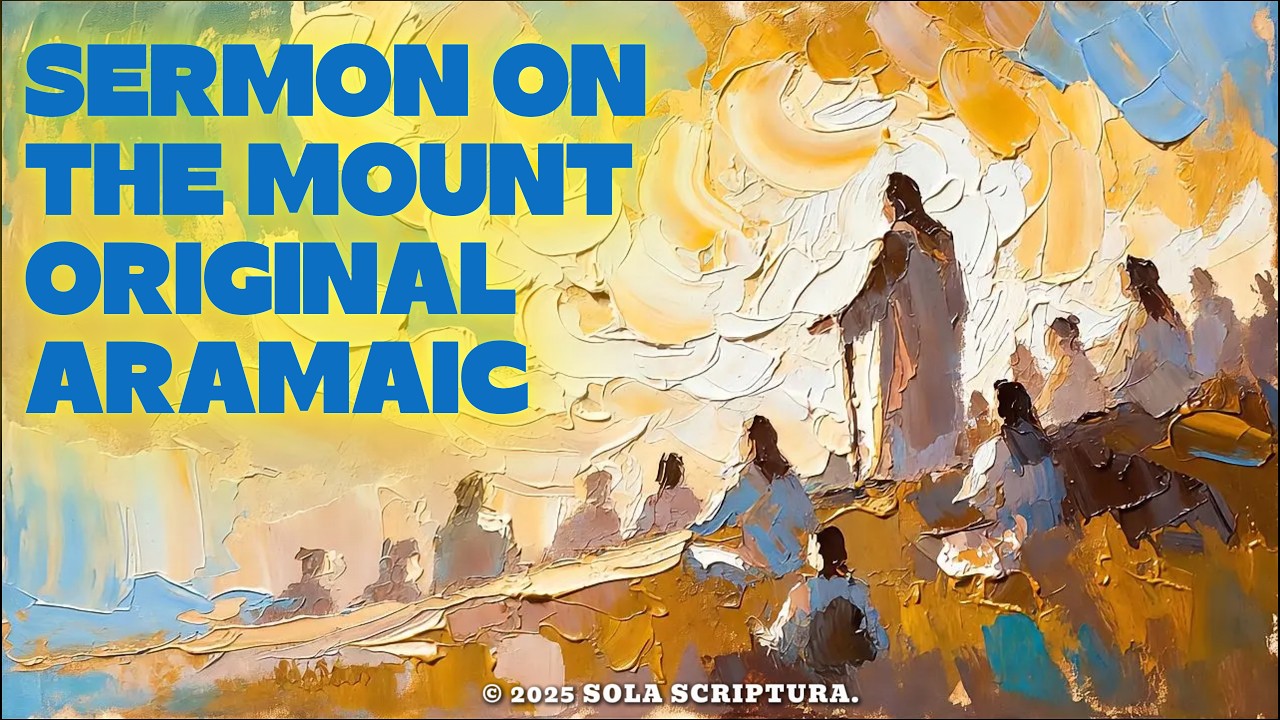 Sermon on the Mount in Aramaic | Peaceful Lo-Fi Scripture Playlist ...