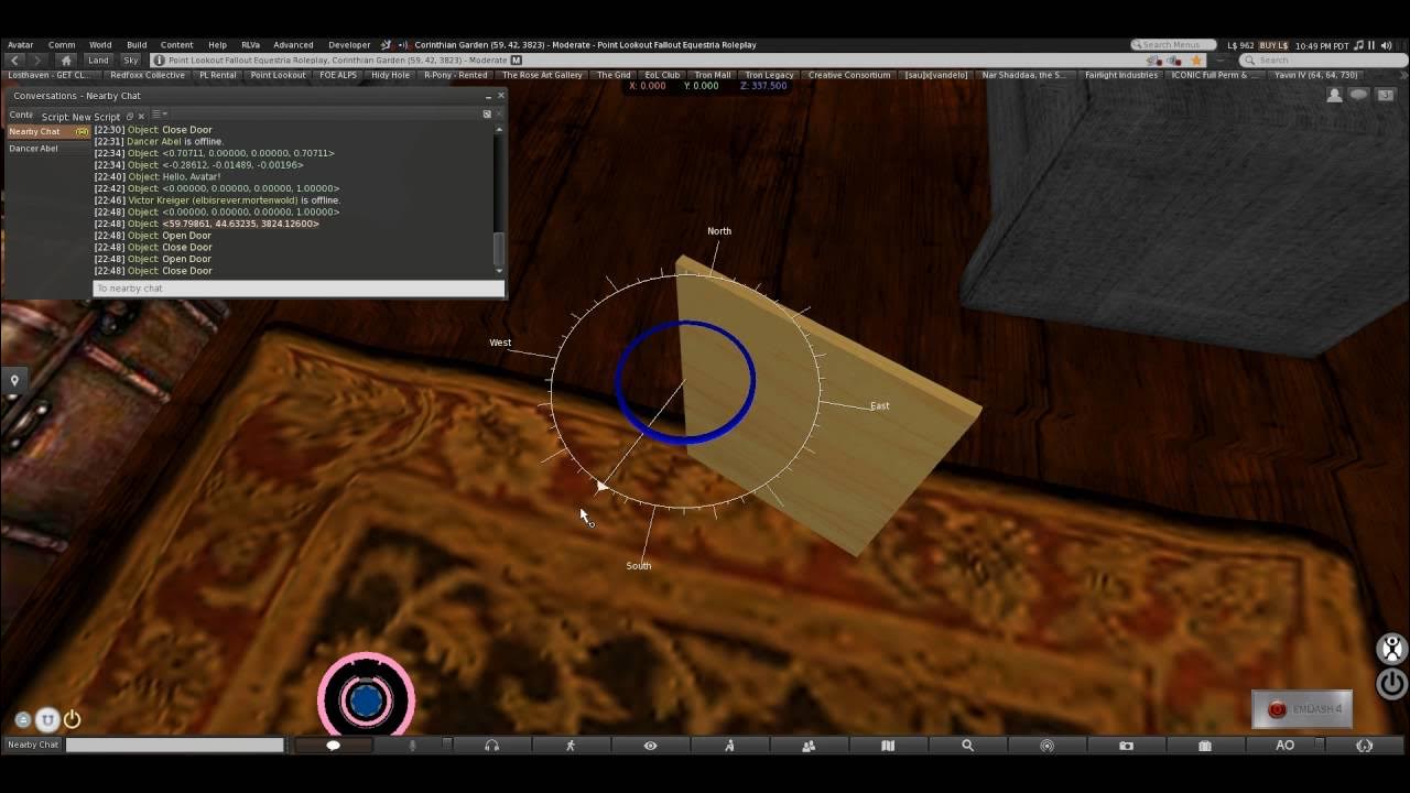 Learn Linden Scripting Language (LSL) Pt 8: Doors in depth - YouTube