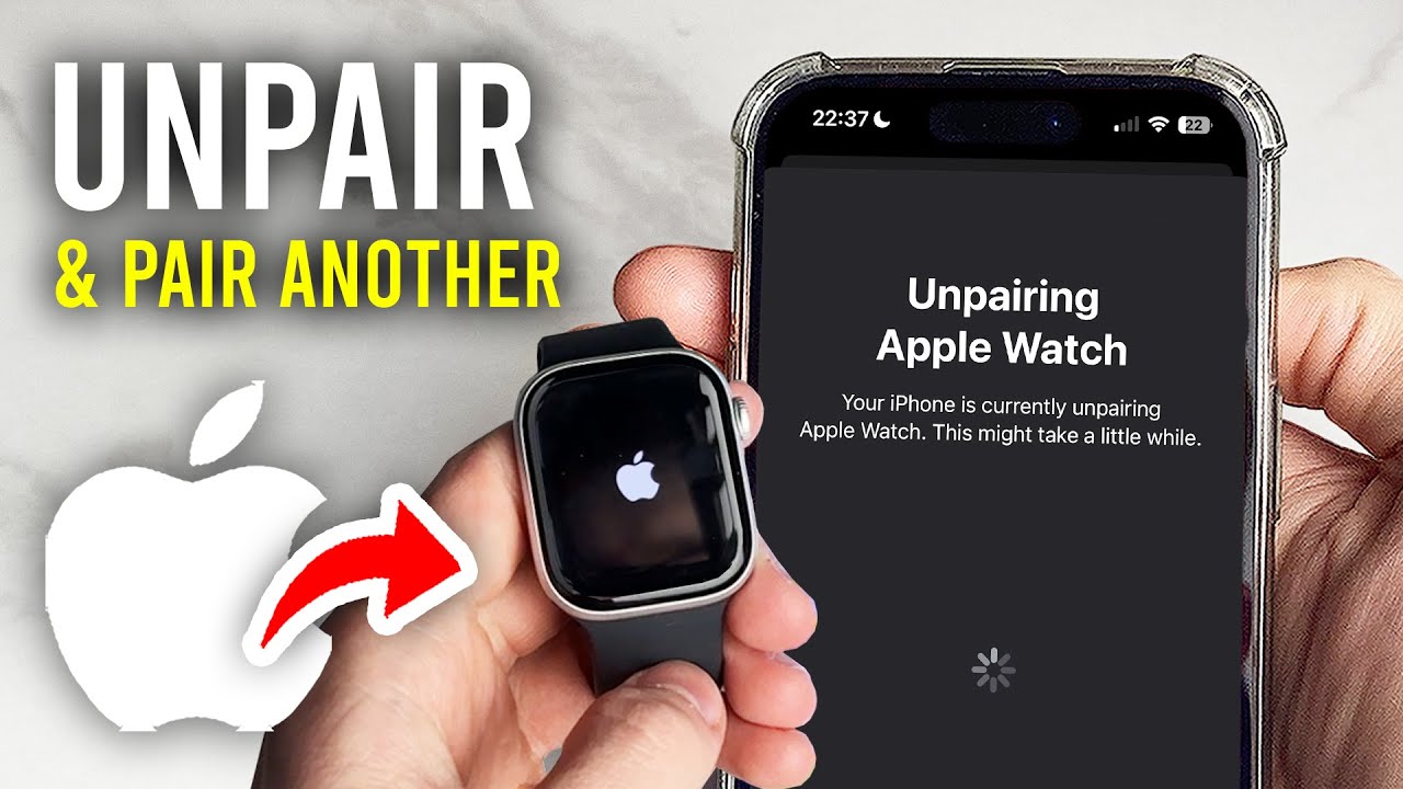 How To Unpair Apple Watch & Pair With New iPhone - Full Guide - YouTube