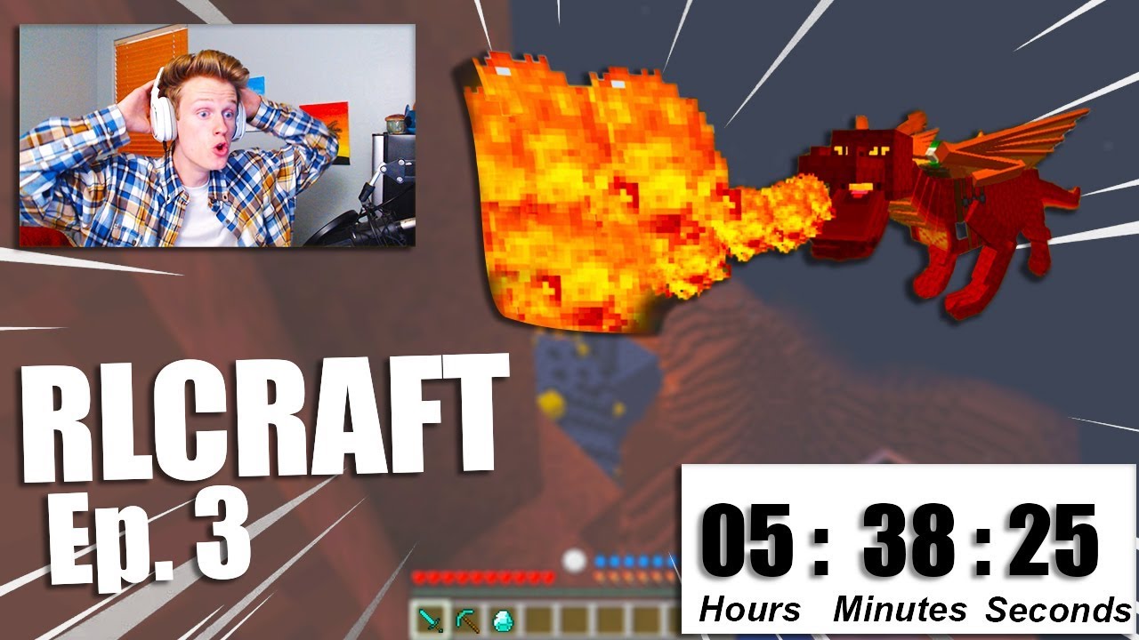 i spent 6 Hours playing the HARDEST Modpack in Minecraft... (RLCraft Ep ...