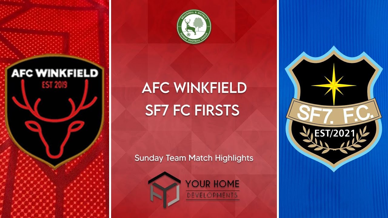 SF7 FC 1-0 AFC Winkfield - YouTube