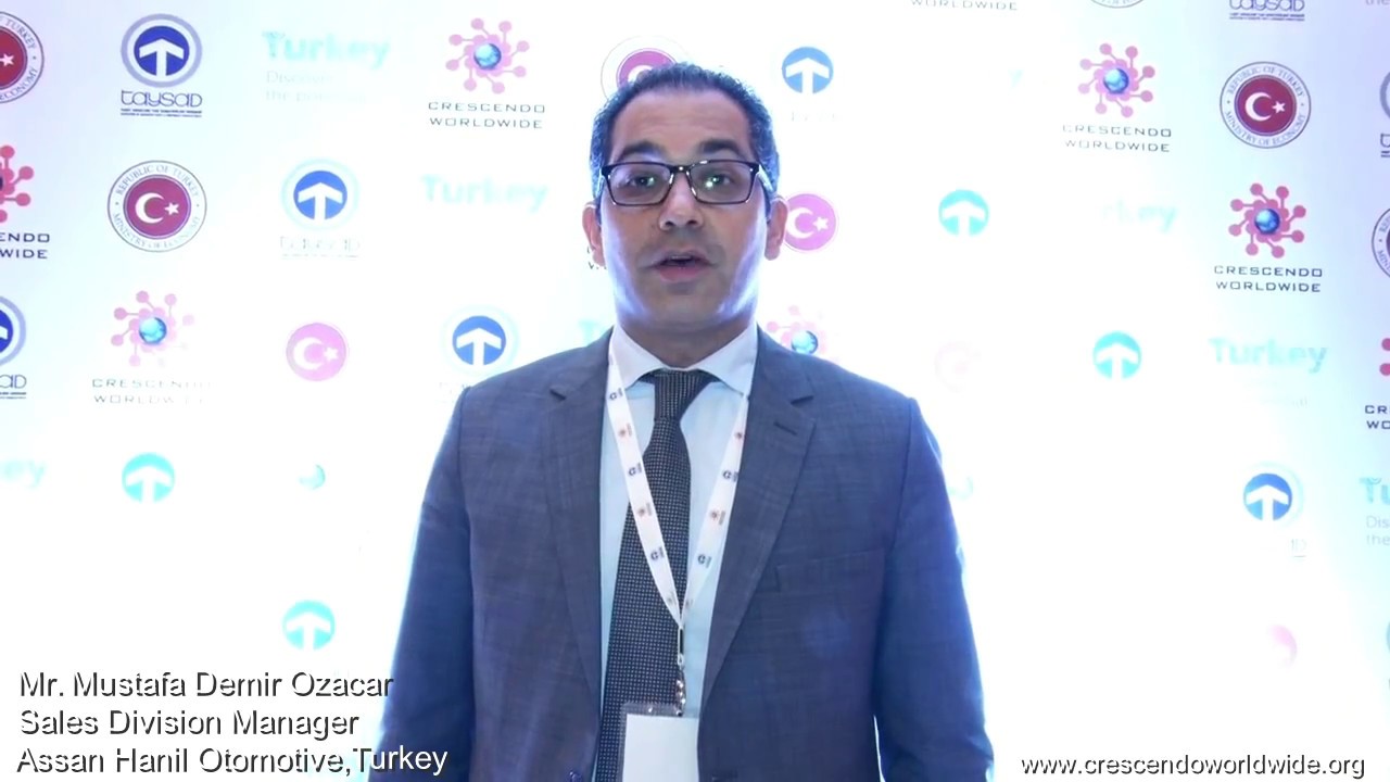 Words of Appreciation By Assan Hanil for Crescendo Worldwide - YouTube