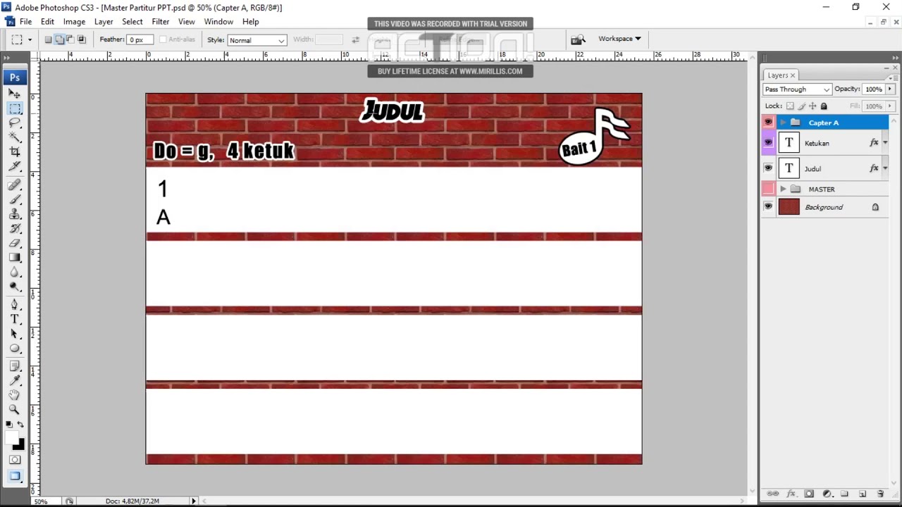 Membuat Not Angka Untuk Slide PowerPoint-Masinobe Tutorials - YouTube