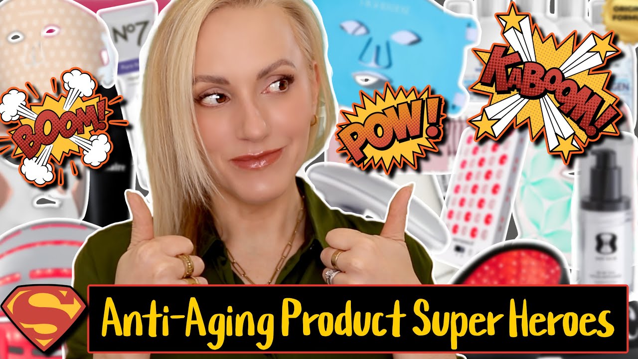 Anti-Aging Super Hero Products | Over 40 Skincare - YouTube