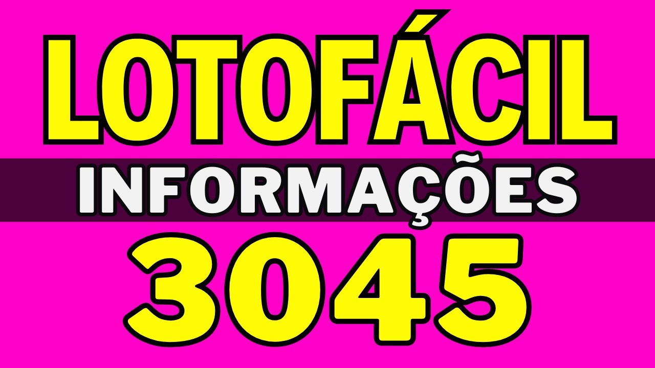 🍀Lotofácil 3045 - Resultado da lotofacil de hoje concurso 3045 (05-03 ...