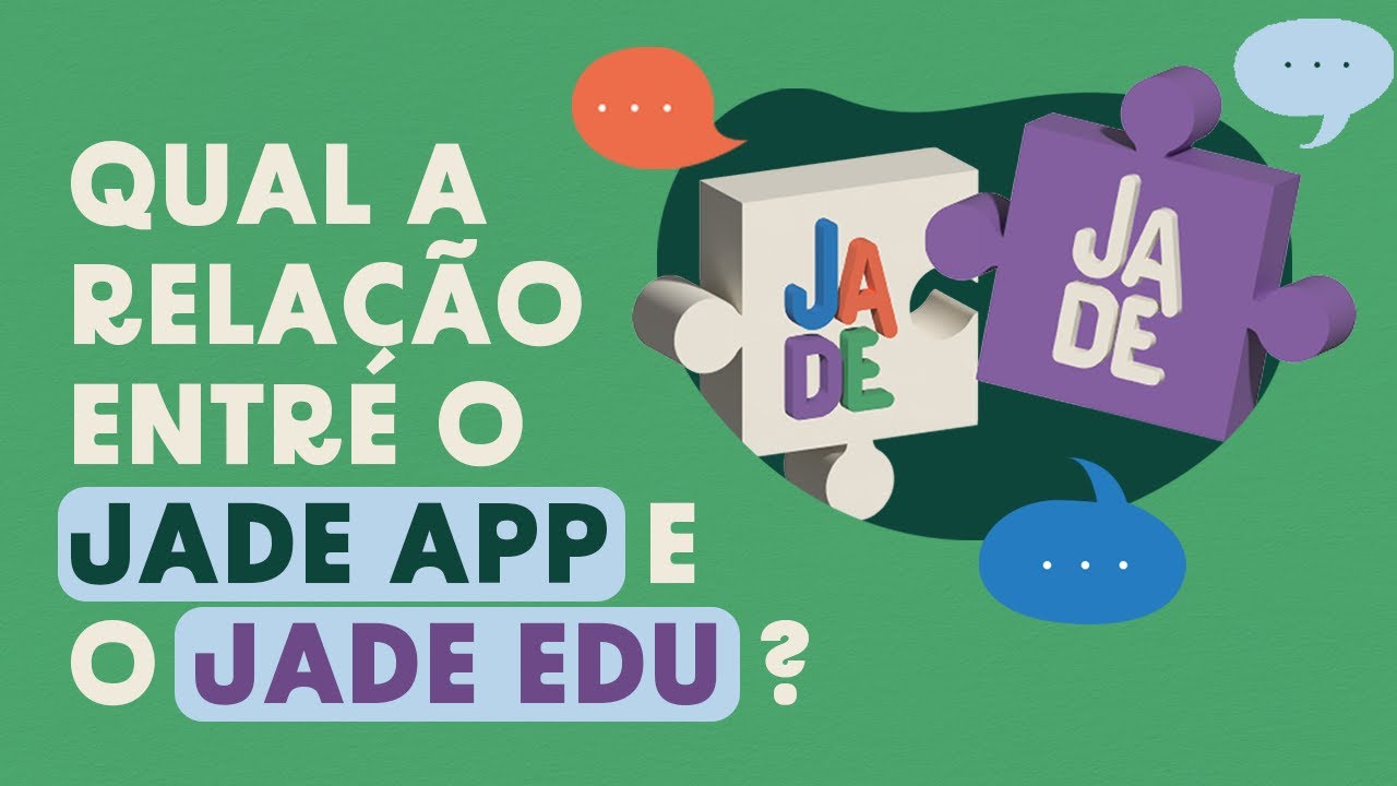 Diferenças entre o Jade App e o Jade Edu | Ronaldo Cohin, Jade Austism ...