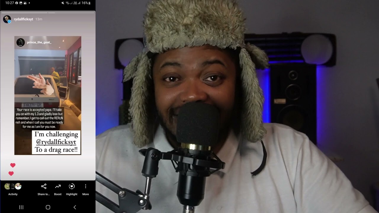RYDALLRESPONDS TO FX GOAT MEMBER PRINCE THE GOAT │OH IT'S A RACE FOR ...