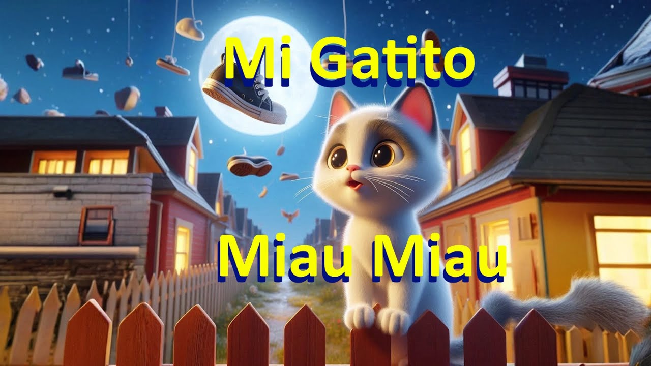 mi gatito miau miau#CancionesInfantiles#MusicaParaNiños#AprendeConCanciones#KidsMusic# ...