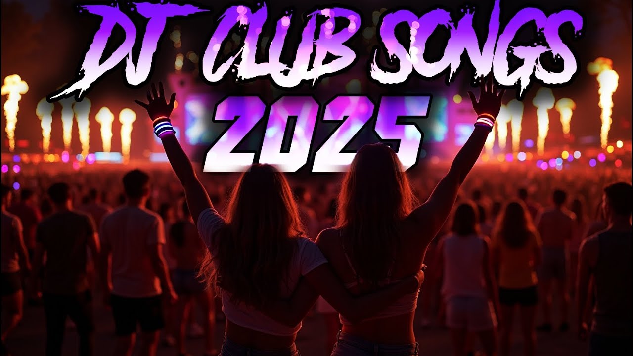 DJ CLUB SONGS 2025 - Mashups & Remixes of Popular Songs 2025 | DJ Remix ...
