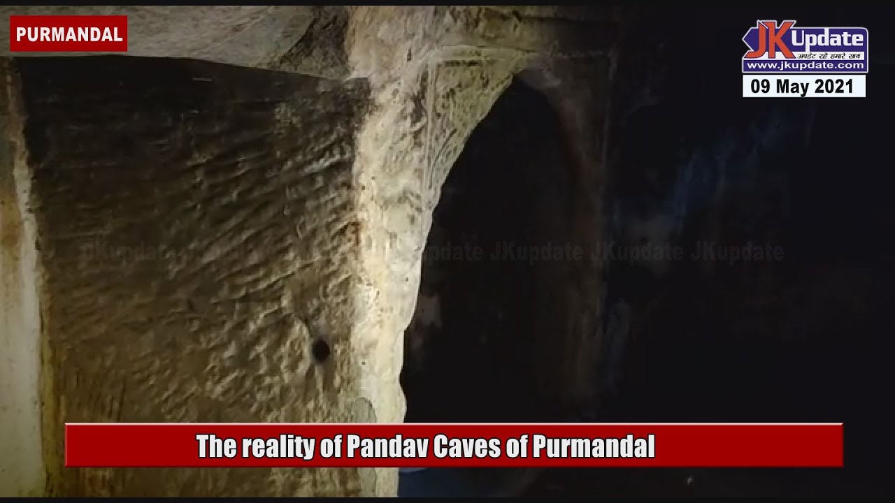 The reality of Pandav Caves of Purmandal - YouTube