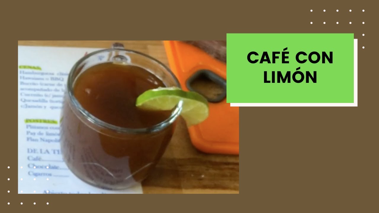 Café con limón - YouTube
