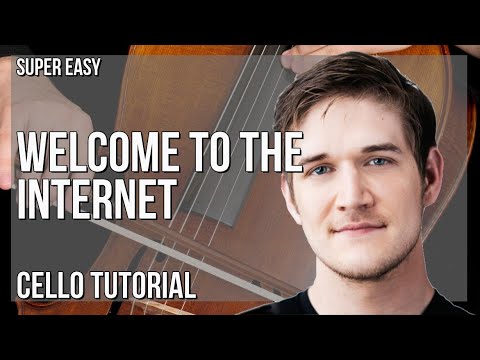 SUPER EASY: How to play Welcome to the Internet by Bo Burnham on Cello ...
