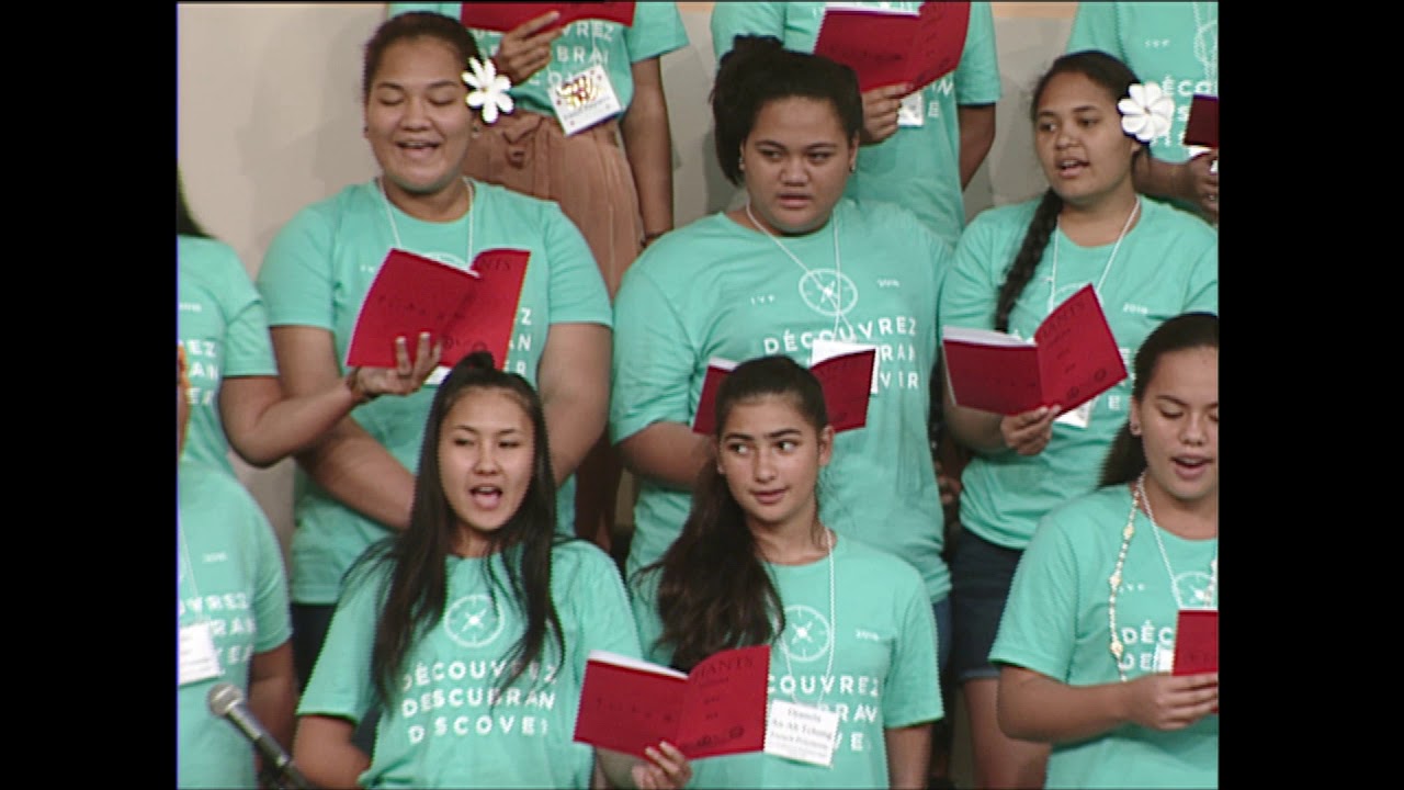 IYF 2018: French Polynesia choir / La chorale de la Polynésie française ...