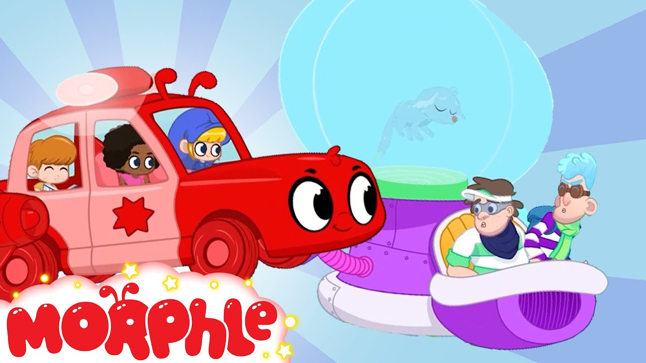 Morphle | Reading a Book to Catch A Crook | Fun Animal Cartoons | Kids ...