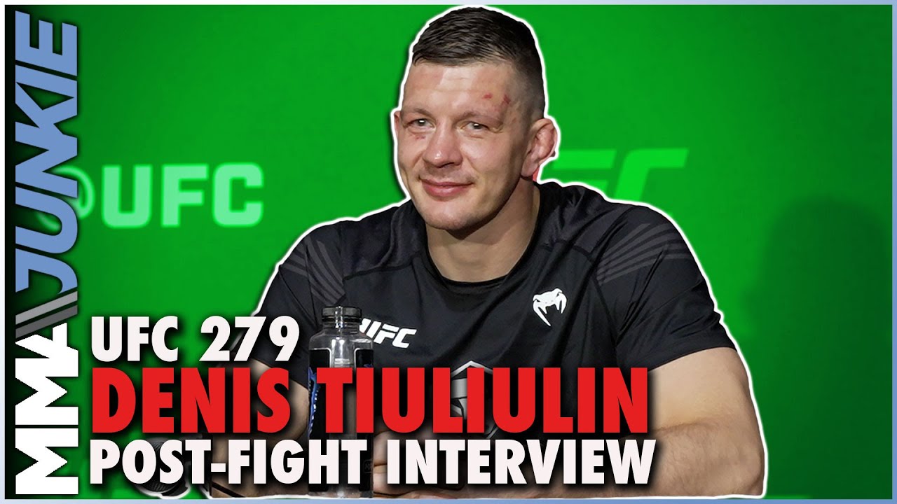Denis Tiuliulin Not Upset By Point Deduction Prior To TKO Win | UFC 279 ...