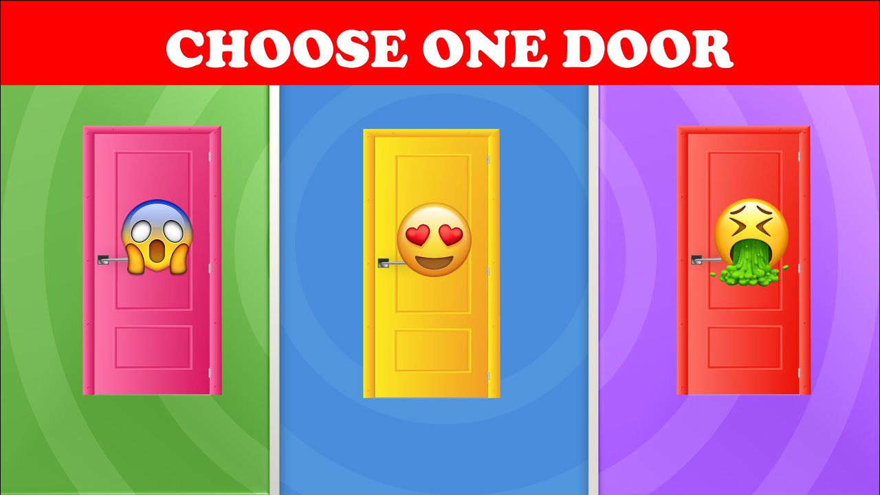Choose One Door! One GOOD and Two BAD - YouTube
