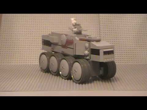 Lego Star Wars Custom Clone Turbo Tank - YouTube