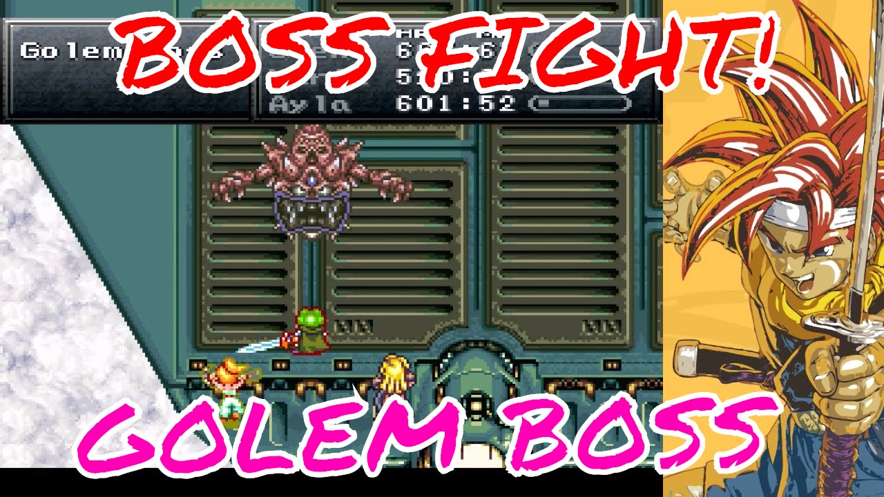BOSS FIGHT! Chrono Trigger - Golem Boss - YouTube