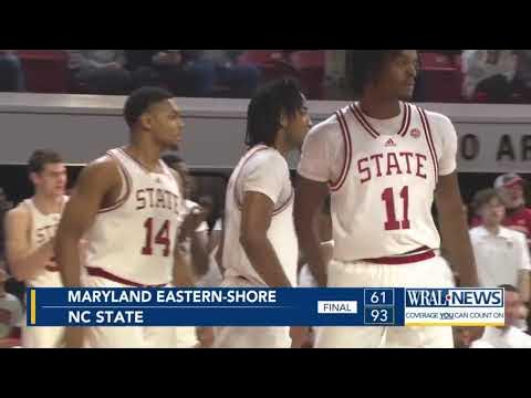 MJ Rice debuts, NC State's offense explodes for 93 points in easy win - YouTube