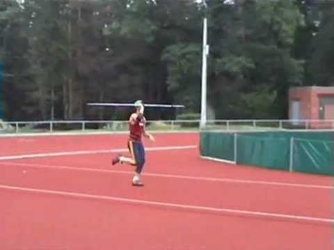 javelin throw training - YouTube