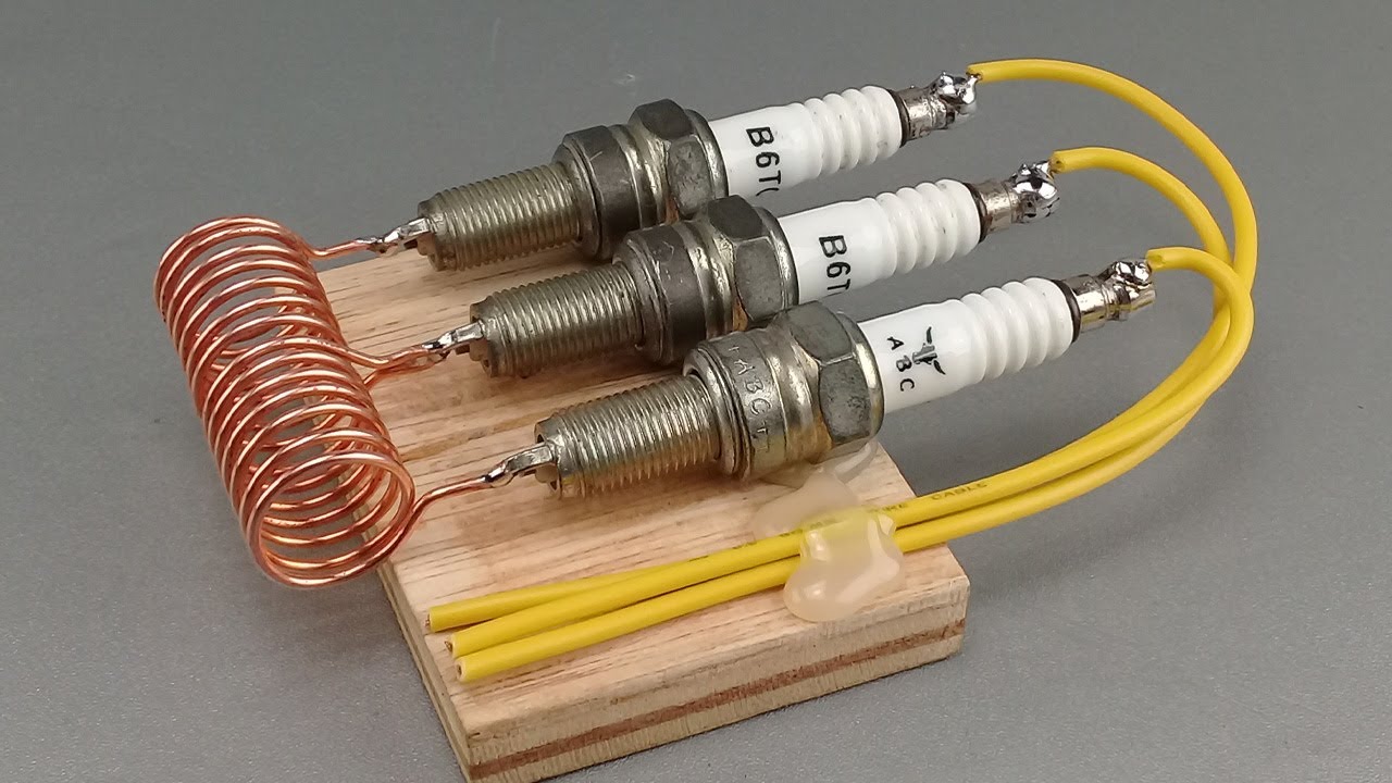Amazing I Made Most Powerful Free Electricity Energy 220V From Spark ...