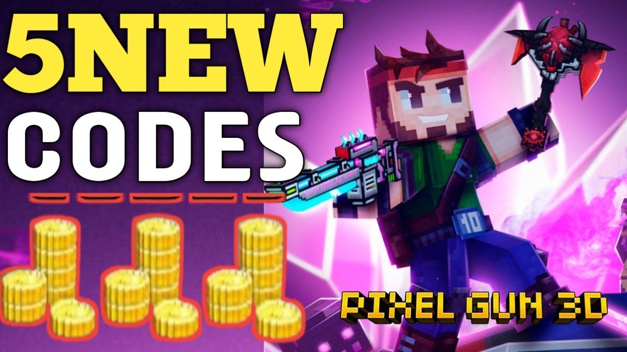 🎁HURRY UP🎁 PIXEL GUN 3D CODES PROMO CODES 2023 - PIXEL GUN 3D CODES ...