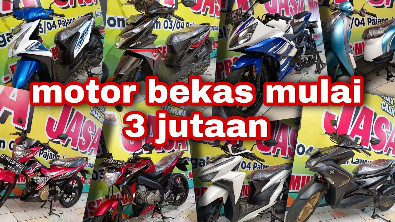 motor bekas KM rendah, mulai 3juta - ANEKA JASA MOTOR | Referensi Harga ...
