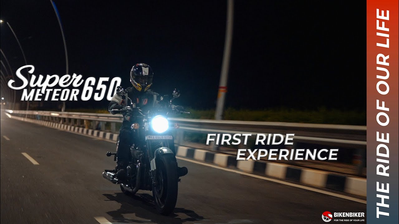 RE Supermeteor 650 First Ride Experience | The Ride of Our Life ...