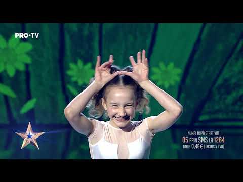 A aprins scânteia și a dansat minunat | Ema Stoian - Românii au Talent