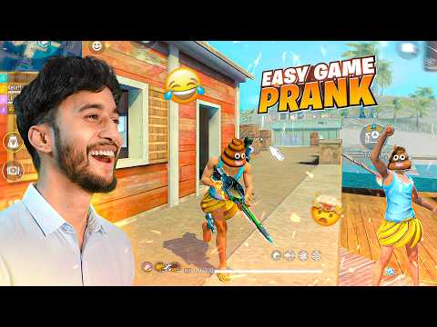 Easy Game Prank went too Crazy! 🤣🔥 Badge99 | Free Fire