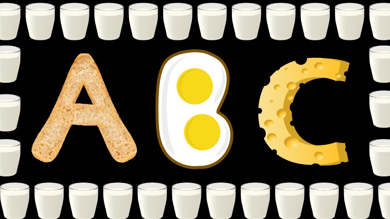 Breakfast Letters ABC Song | Fun Alphabet Learning with Eggs, Bread ...